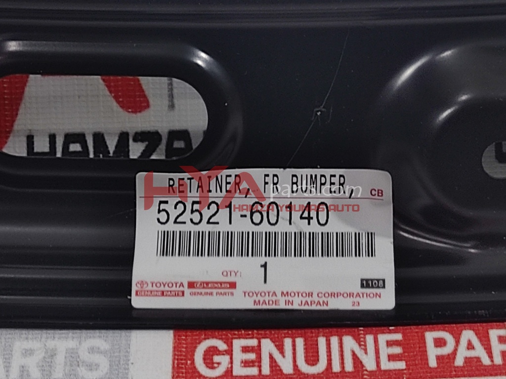 RETAINER, FRONT BUMPER, UPPER CENTER | H Y A parts